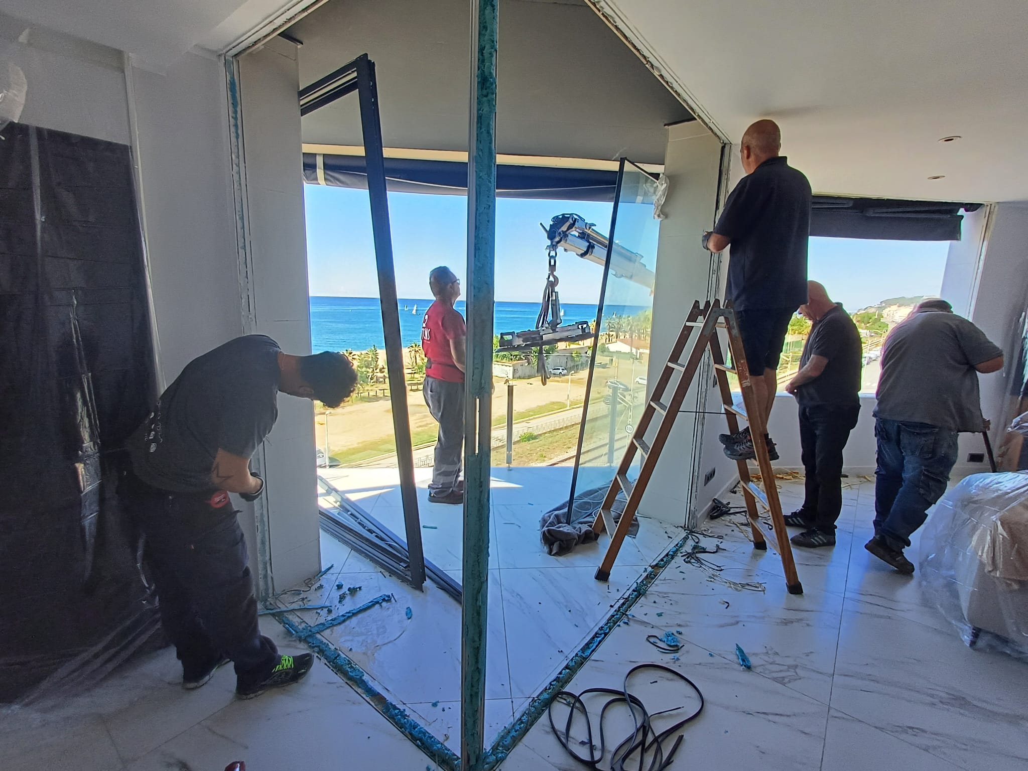 Instalació Balconera Corredera K-Line
